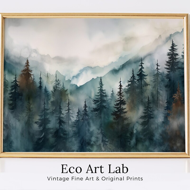 Watercolor Digital Print - Etsy