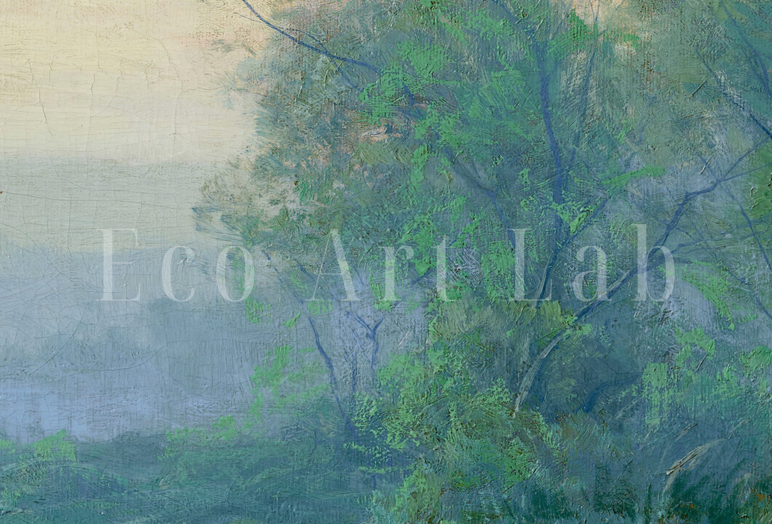 Bluebonnets at Dawn. PRINTABLE Spring Meadow Landscape - Etsy