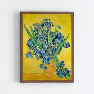 Irises by Vincent Van Gogh. Printable Famous Art Print. Instant ...
