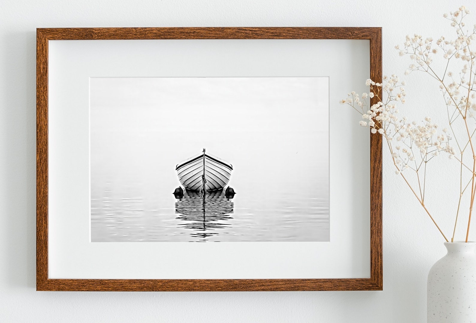 Boat at Sea Print Nautical Wall Decor Printable Wall Art - Etsy