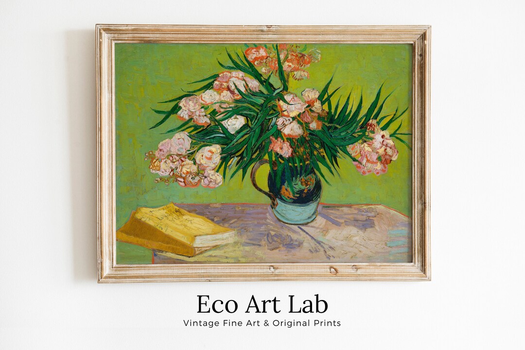 Vincent Van Gogh "oleanders" Printable Famous Art Prints. Instant ...