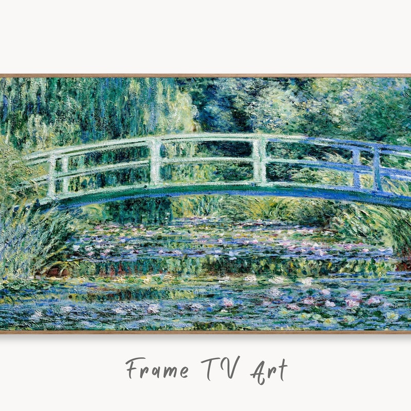 Framed Monet Wall - Etsy UK