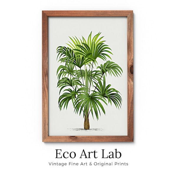 Palm Tree Poster - Etsy