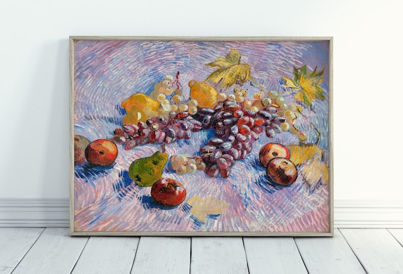 Vincent Van Gogh Fruits Printable Famous Art Prints. Instant - Etsy