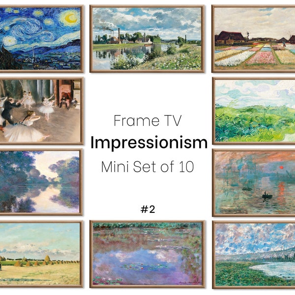 Impressionist Frame - Etsy
