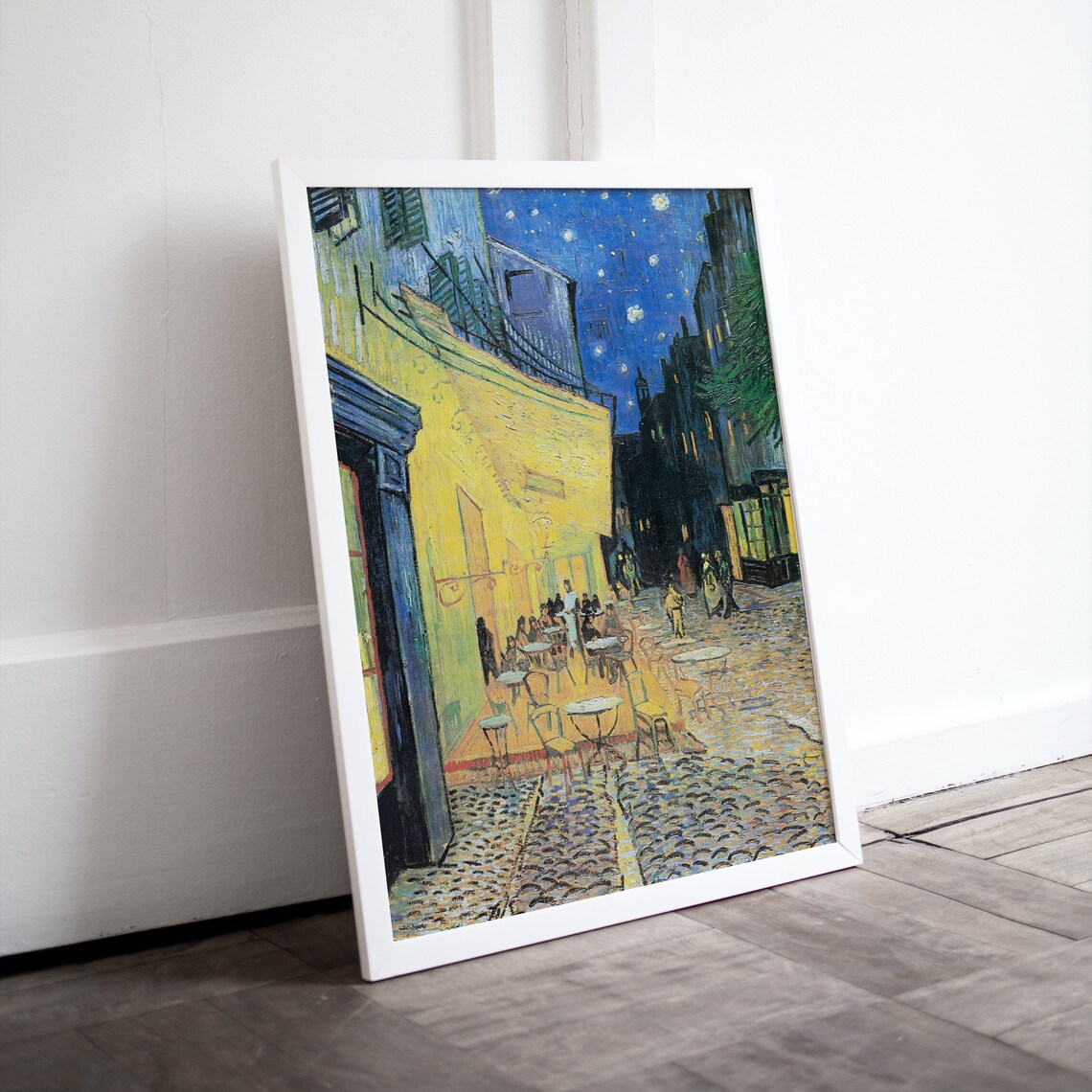 Vincent Van Gogh Café Terrace at Night Printable Famous Art - Etsy