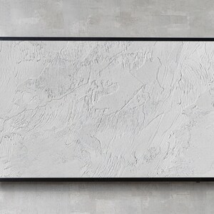 Samsung Frame TV Art 4K Modern Wall Texture Abstract Painting. Neutral ...