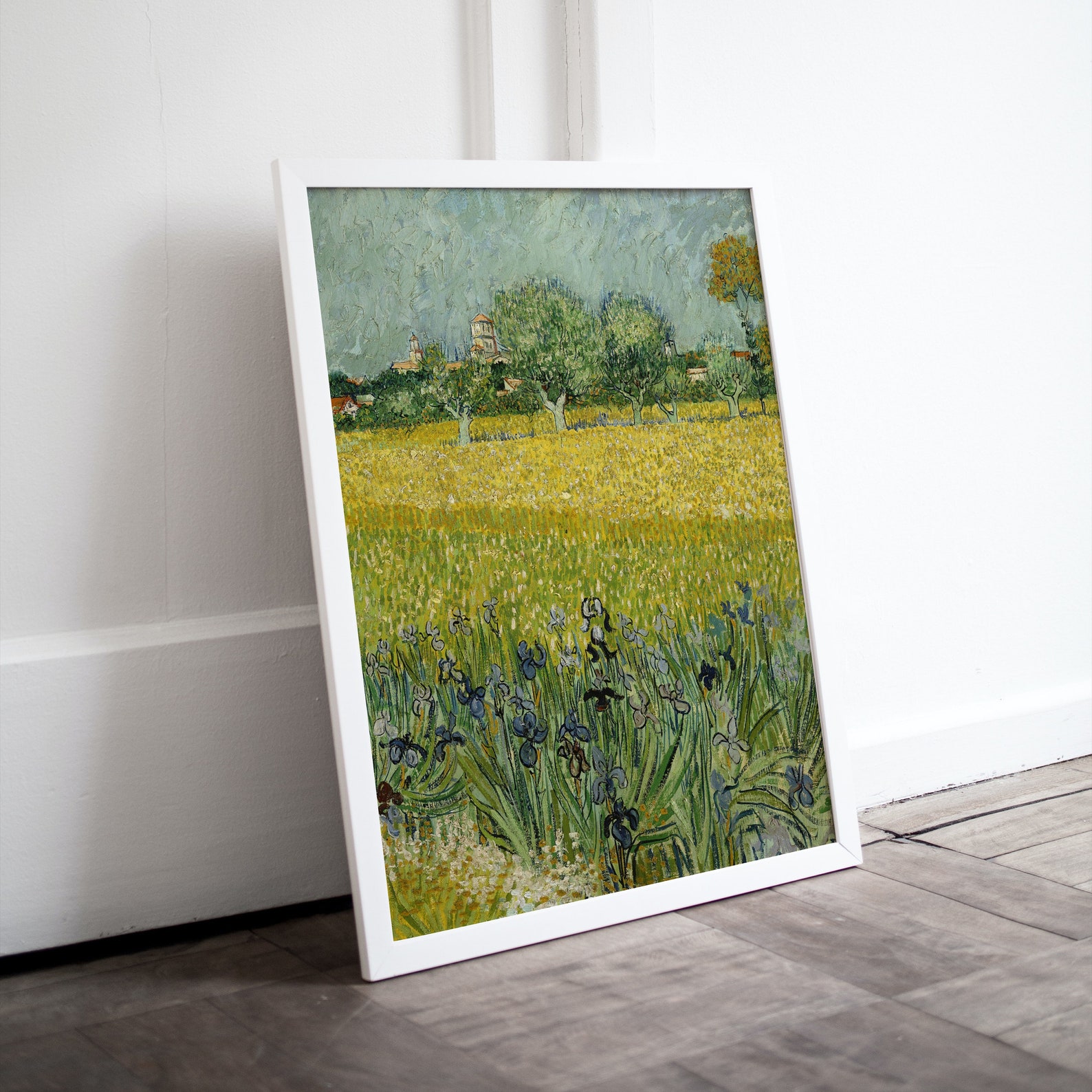 Field With Flowers Vincent Van Gogh Printable Famous Art Print. Instant ...