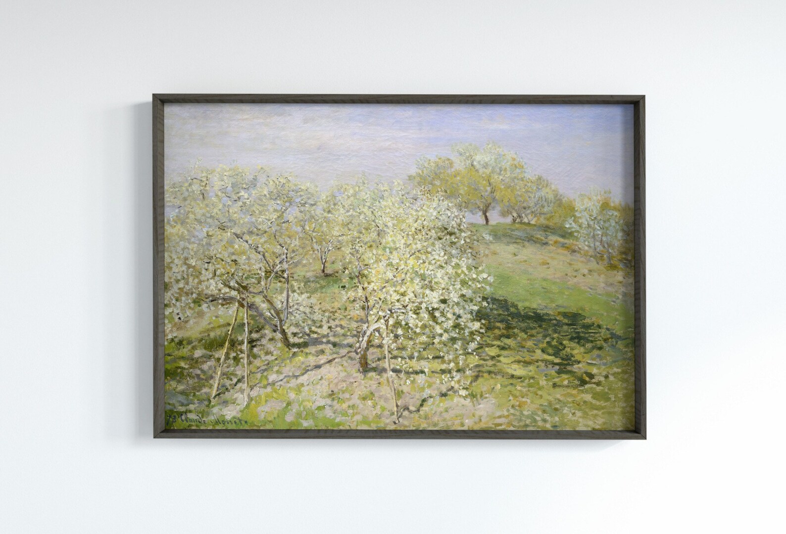 Claude Monet Famous Spring Landscape Painting Fine Art. - Etsy