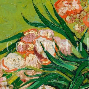 Vincent Van Gogh "oleanders" Printable Famous Art Prints. Instant ...