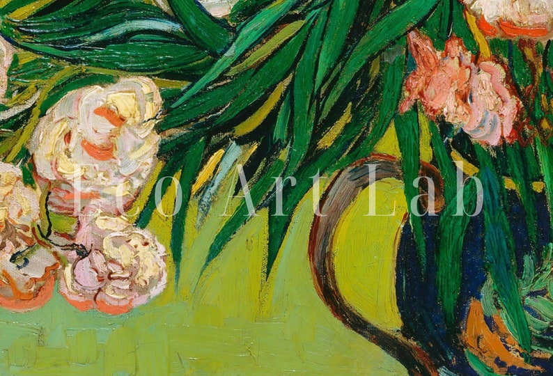 Vincent Van Gogh "oleanders" Printable Famous Art Prints. Instant ...
