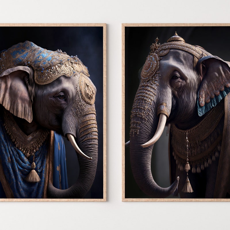 Elephant Poster - Etsy