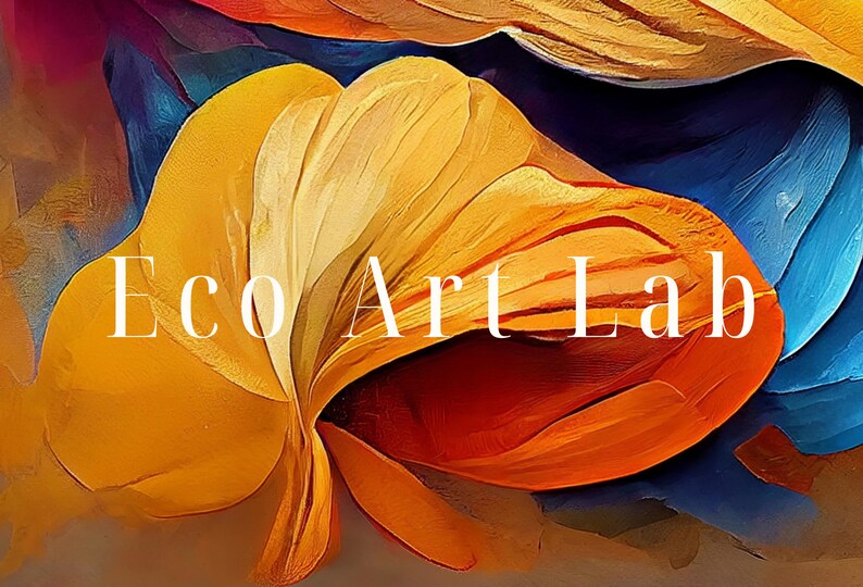 Printable Wall Art Colorful Abstract Flower Petals. Abstract - Etsy