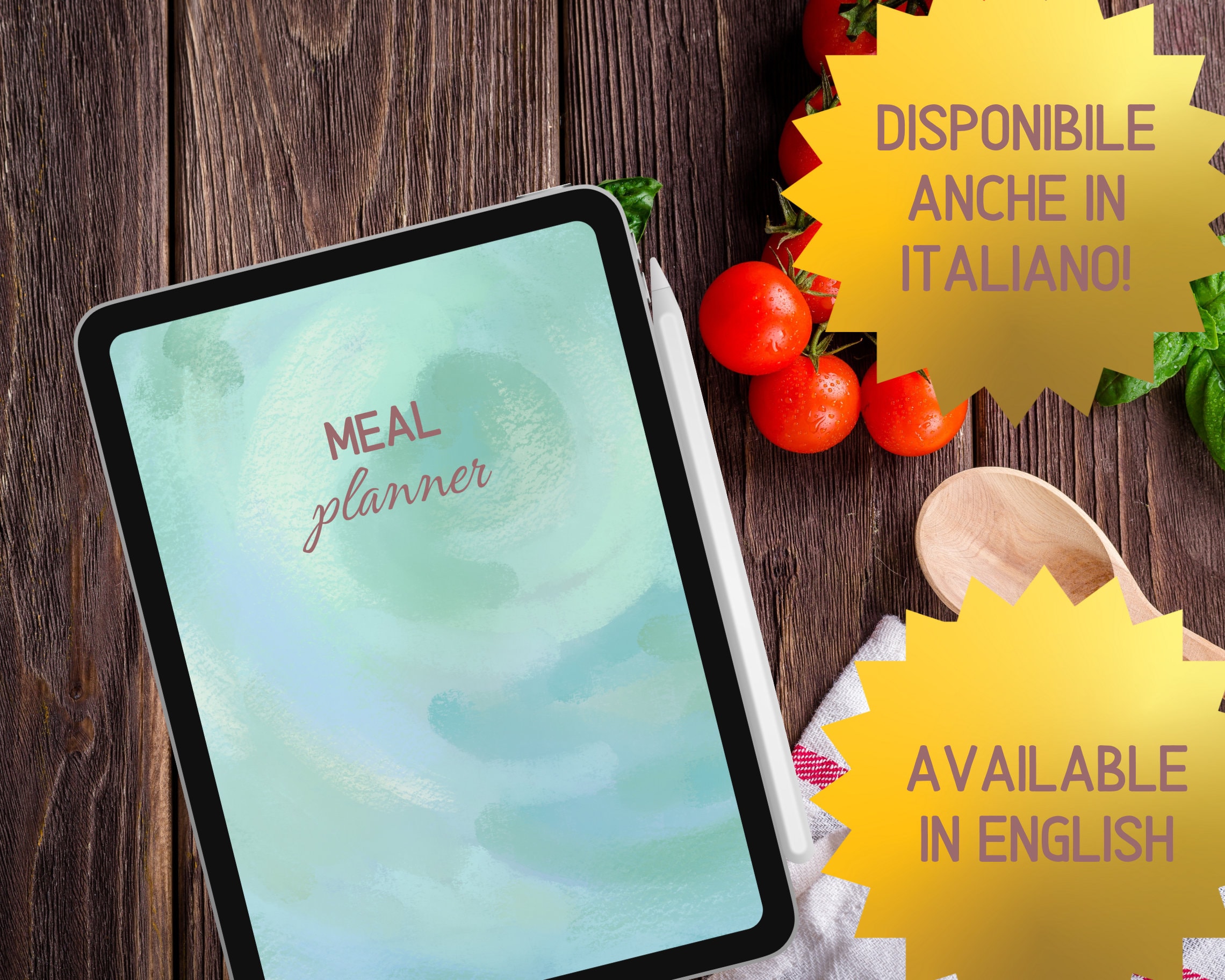 Digital Meal Planner | Grocery List | Smart Shopper Planner | School ...