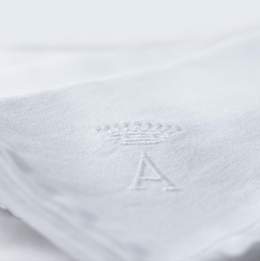 Napkins With Crown/coronet of Count and Initials - Etsy