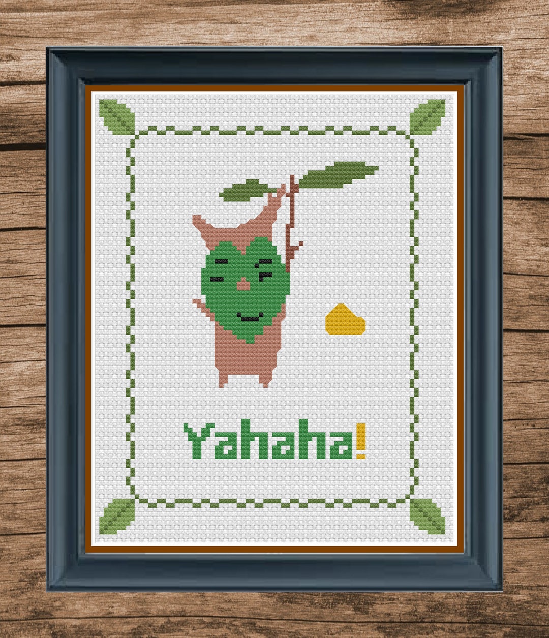 Adventurous Korok Cross Stitch Pattern, Quirky, Unique, Beginner Cross ...