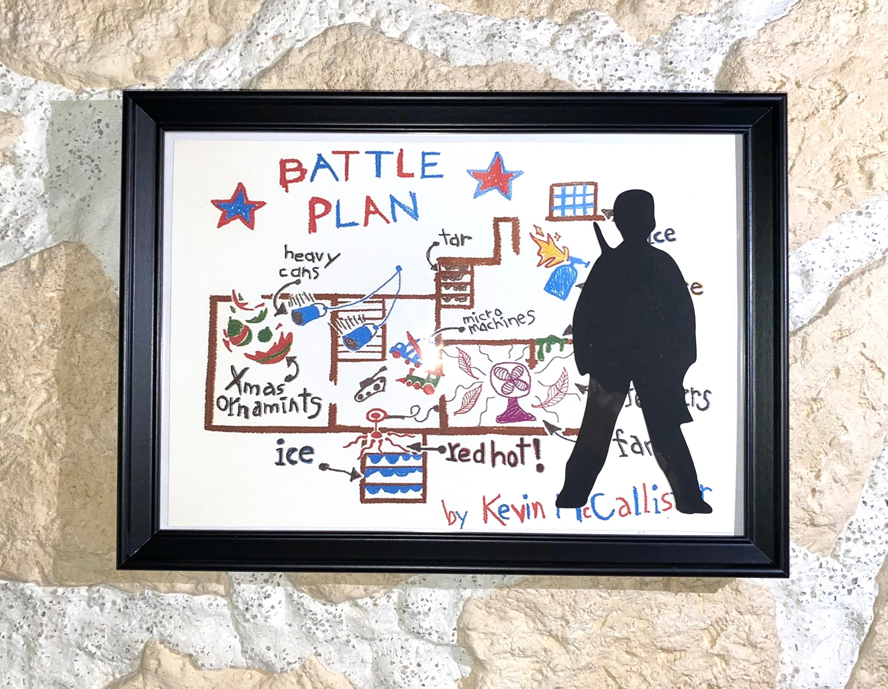 Home Alone Poster Battle Plan