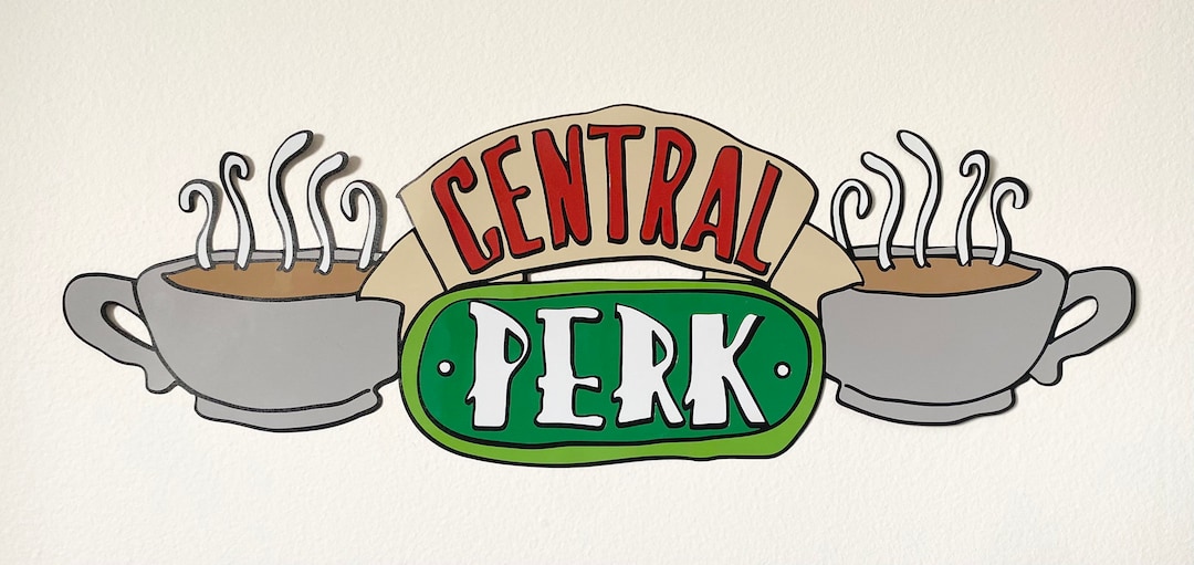 Central Perk Logo Wall Sticker From the TV Series Friends - Etsy