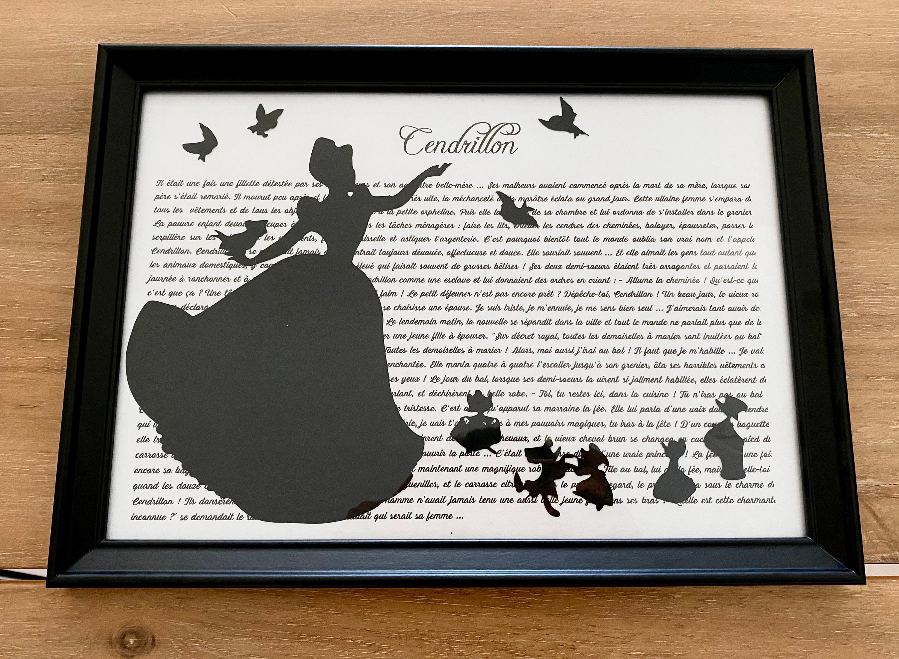Set of Three Disney Cinderella Frames - Etsy
