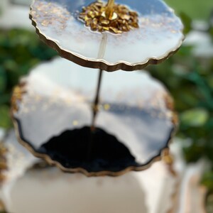 3 Tier Resin Cake Stand - Etsy