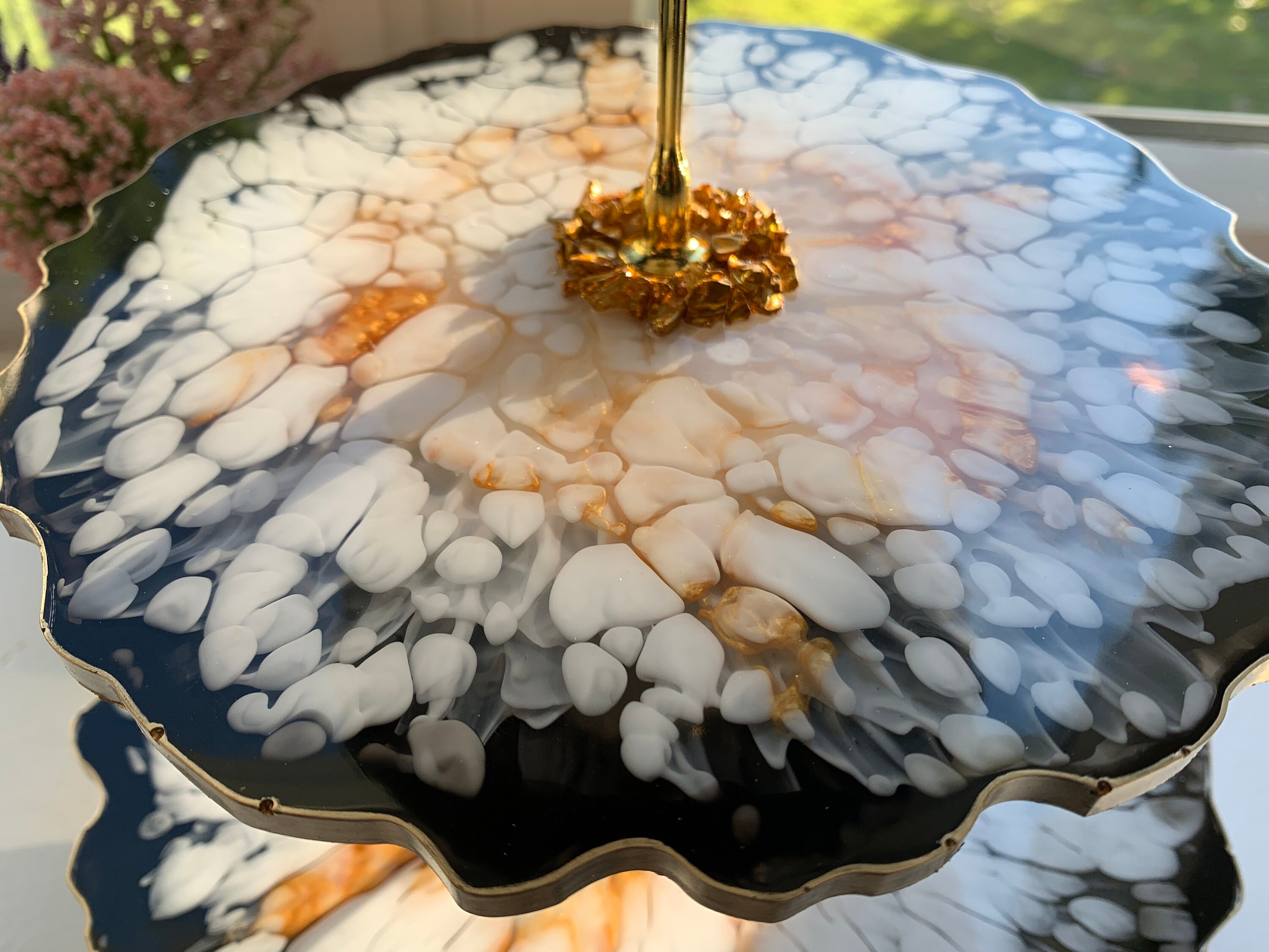 3 Tier Resin Cake Stand | Etsy