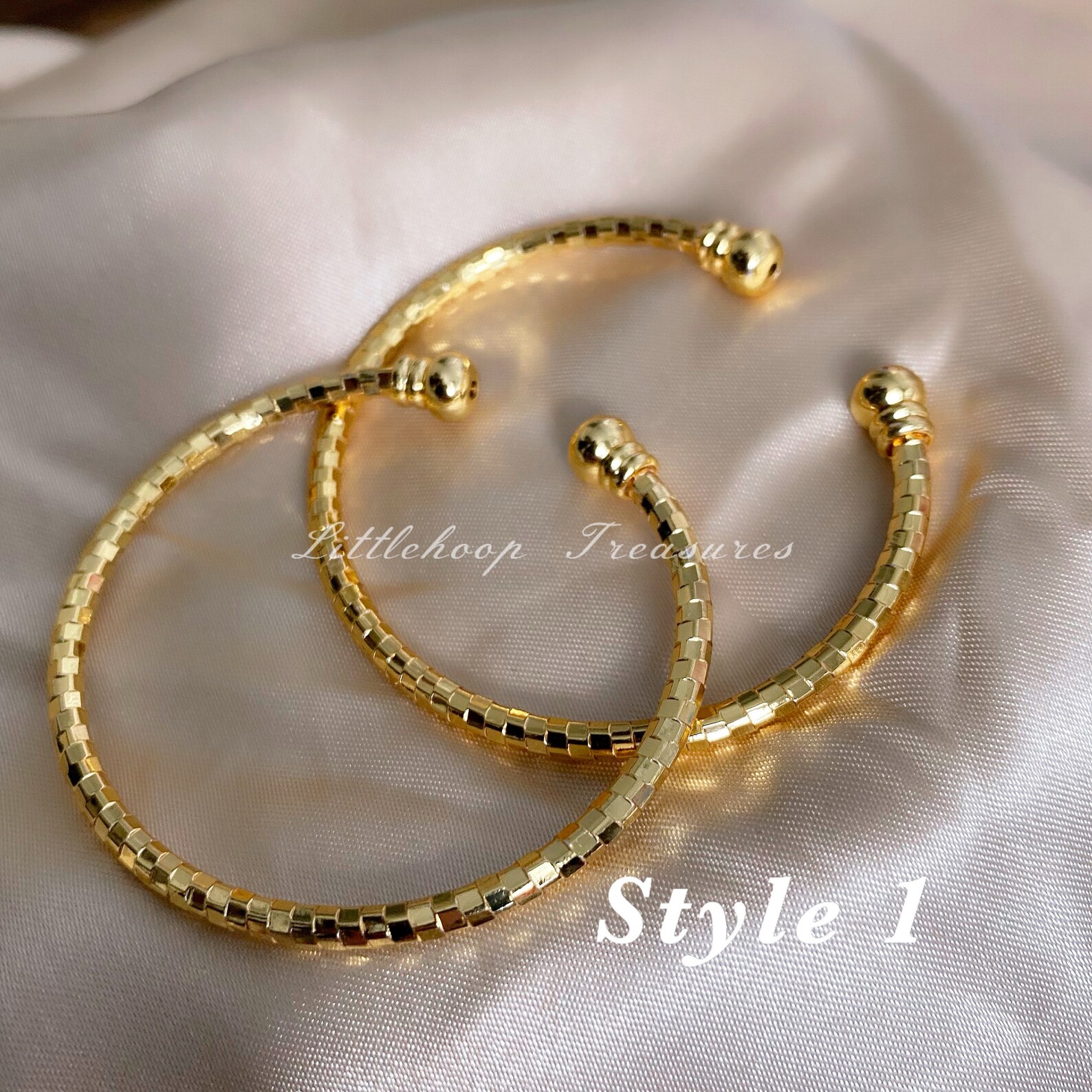 Baby Bangles Baby Cuff Bangle Kids Adjustable Bangle Set - Etsy