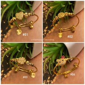 Baby & Toddler Bangles, Baby Bangles, Adjustable Newborn Bangles, Kids ...