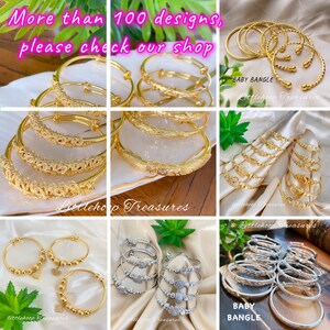 Baby Bangles, Baby Cuff Bangle, Kids Adjustable Bangle Set, Baby ...