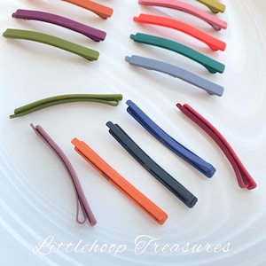 Metal Hair Pin | Matte Hair Clip | Hair Barrette | Hair Wrap | Bobbi ...