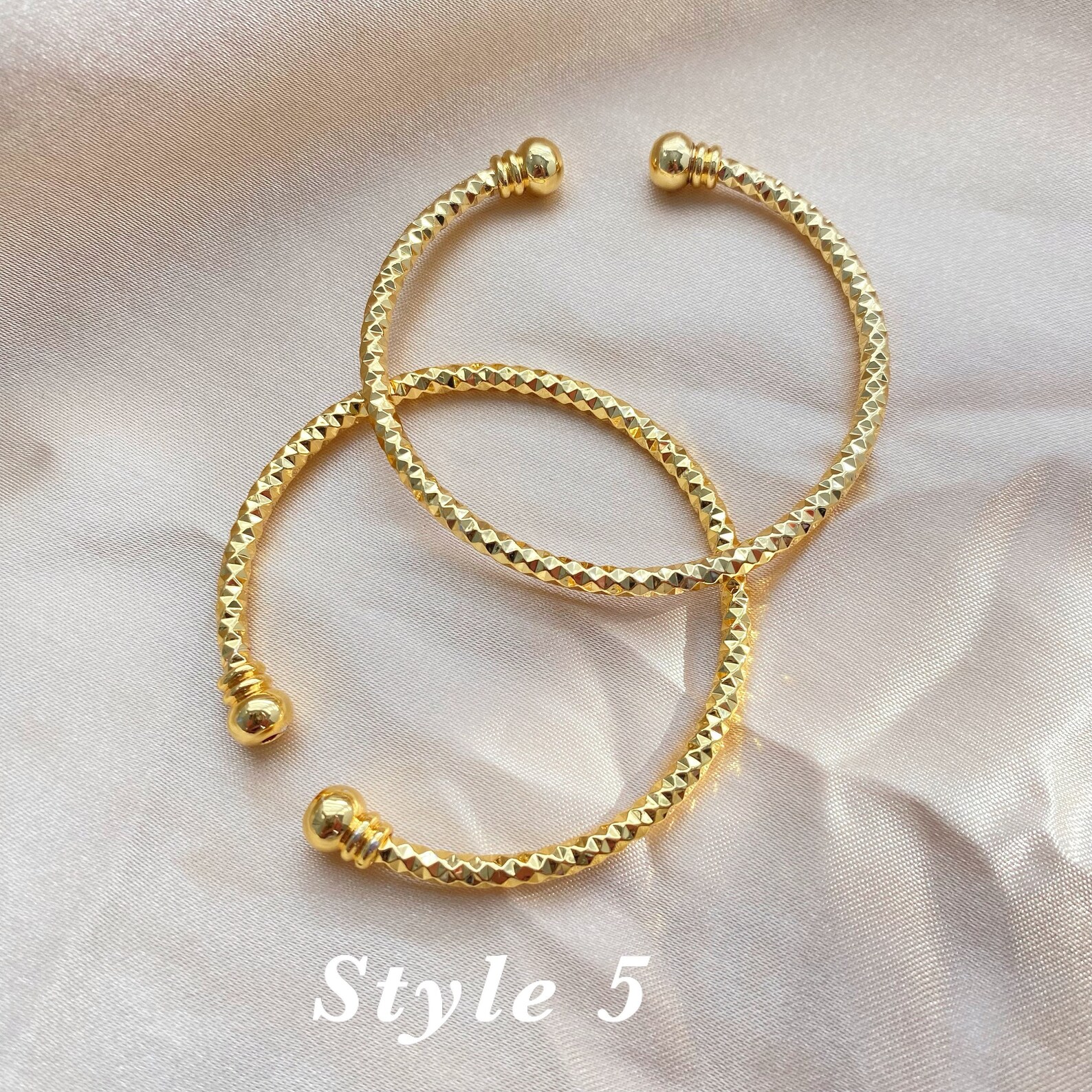 Baby Bangles Baby Cuff Bangle Kids Adjustable Bangle Set - Etsy