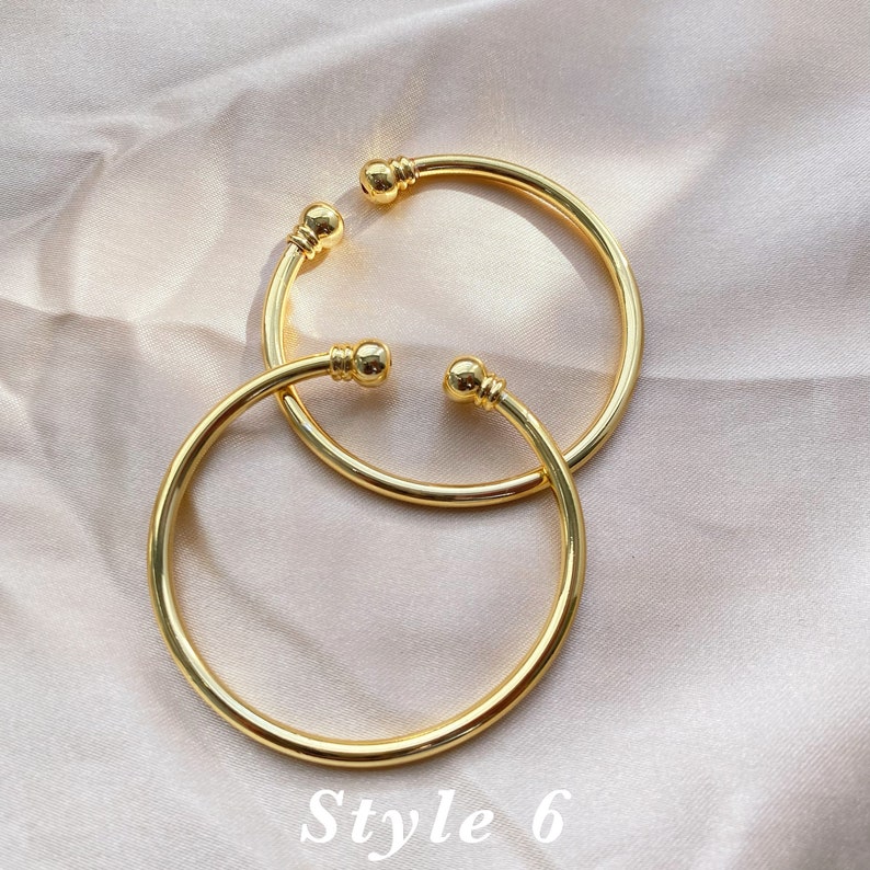 Baby Bangles Baby Cuff Bangle Kids Adjustable Bangle Set - Etsy