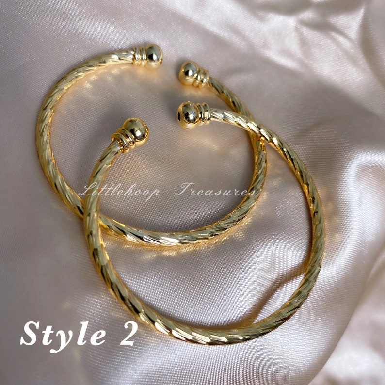 Baby Bangles Baby Cuff Bangle Kids Adjustable Bangle Set - Etsy