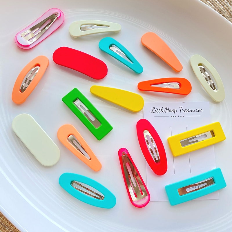 Snap Hair Clips - Etsy