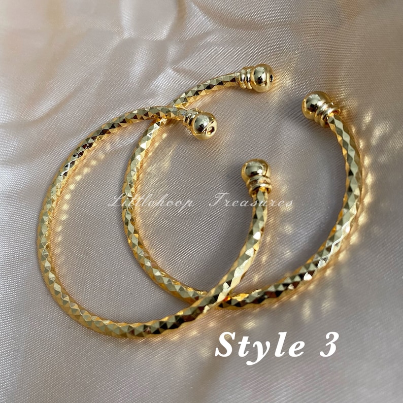 Baby Bangles Baby Cuff Bangle Kids Adjustable Bangle Set - Etsy