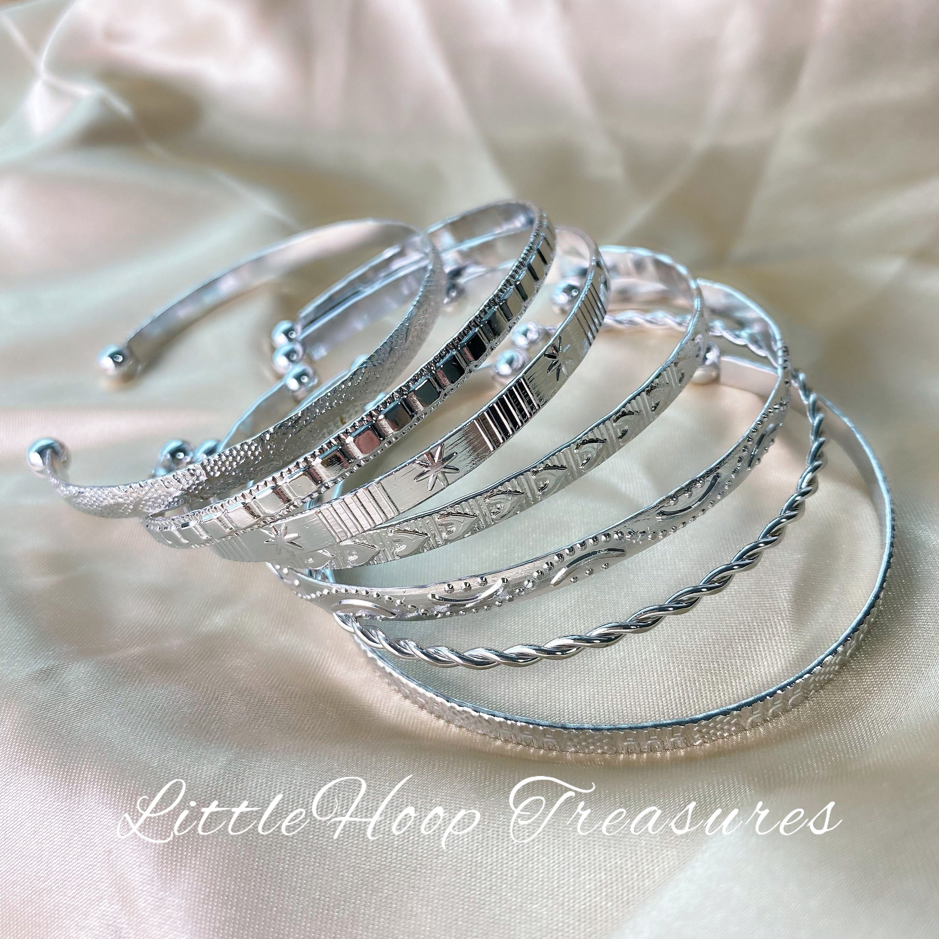 Gold Bangles Set | Adjustable Bangles | Women Bracelets Set | Stacking ...