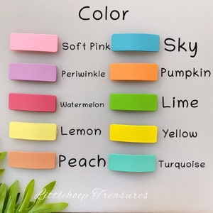 Colorful Snap Hair Clips | No Slip Hair Clip | Acrylic Hair Clip | Snap ...