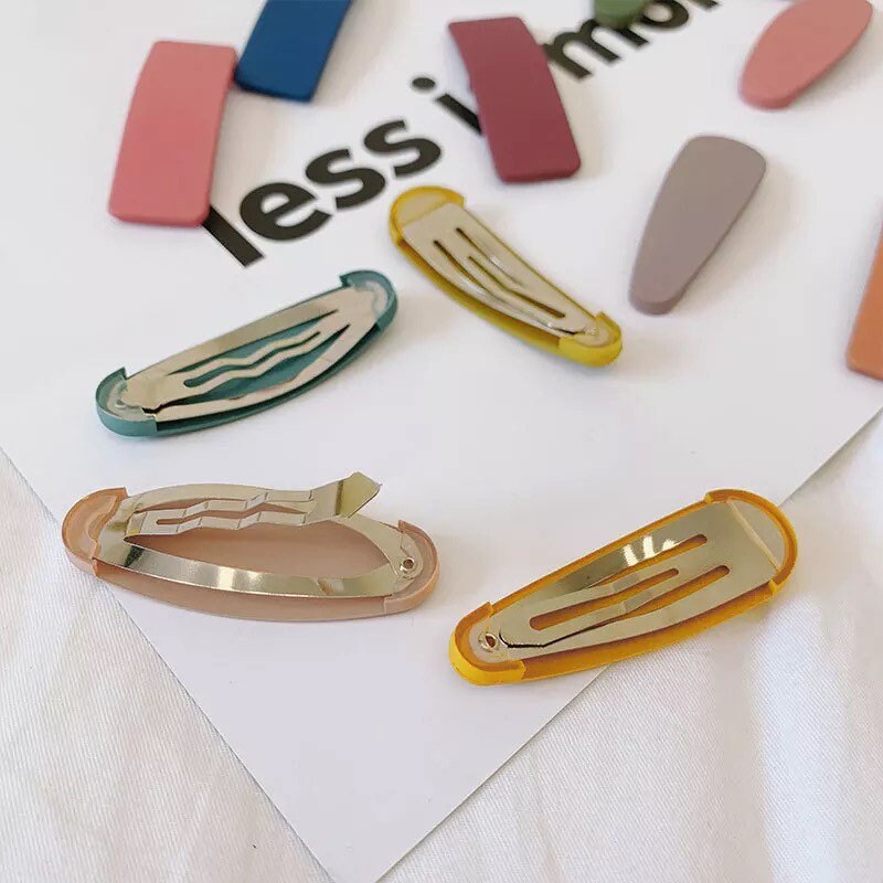 Matte Snaps Hair Clip No Slip Hair Clips Matte Snap Clips - Etsy