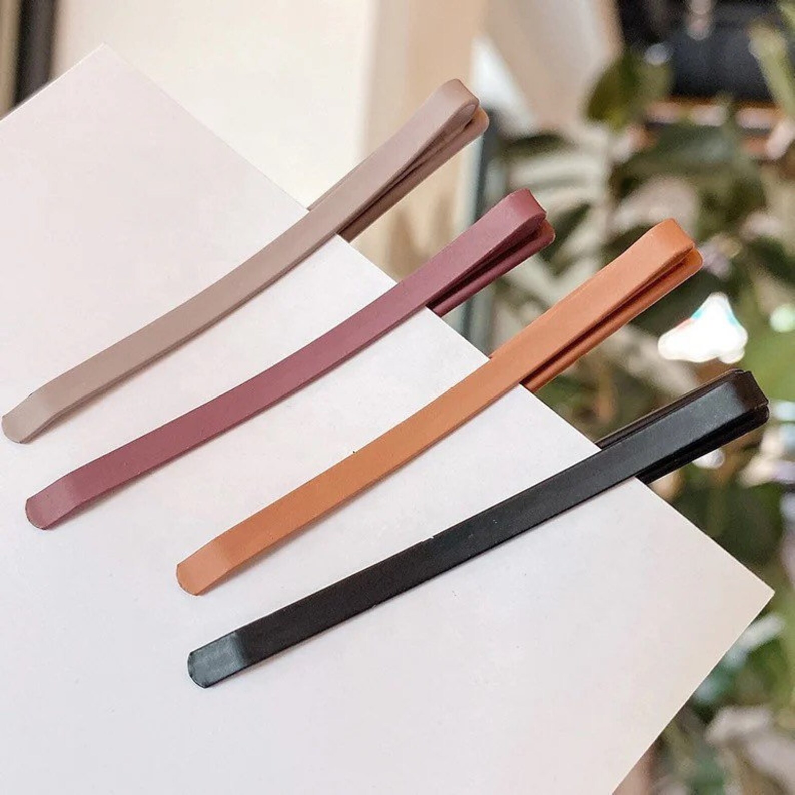 Metal Hair Pin Matte Hair Clip Hair Barrette Hair Wrap Bobbi Pin Color ...