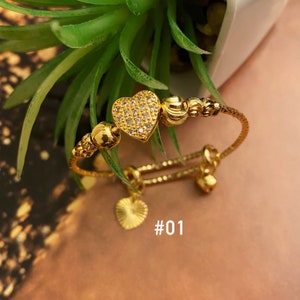 Baby & Toddler Bangles, Baby Bangles, Adjustable Newborn Bangles, Kids ...