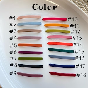 Metal Hair Pin | Matte Hair Clip | Hair Barrette | Hair Wrap | Bobbi ...