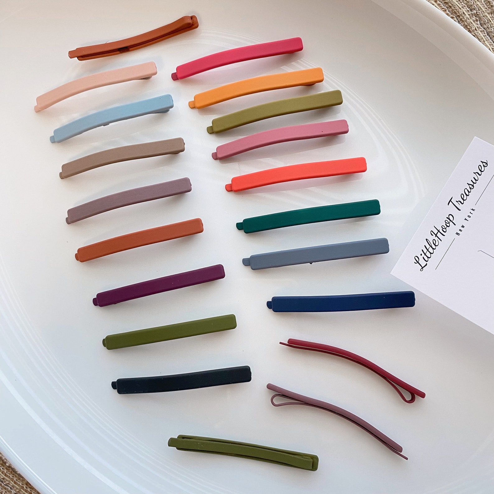 Metal Hair Pin | Matte Hair Clip | Hair Barrette | Hair Wrap | Bobbi ...