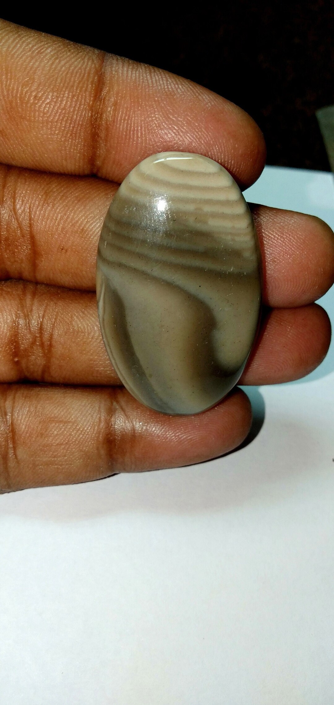 Flint Stone Cabochon Natural Flint Stone Loose Gemstone for Jewelry ...