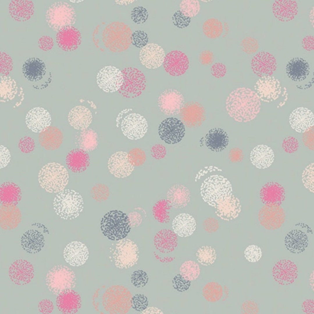 Cotton Fabric Bubble Fabric, Aersol Stipple Bubbles Fabric, Art Gallery ...