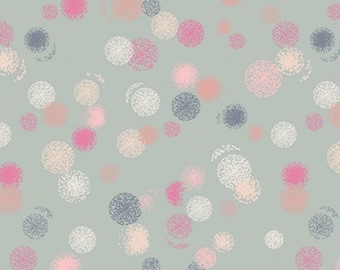 Abstract Watercolor Bubble Fabric Bursting Bubbles by Erinanne Bubbles ...