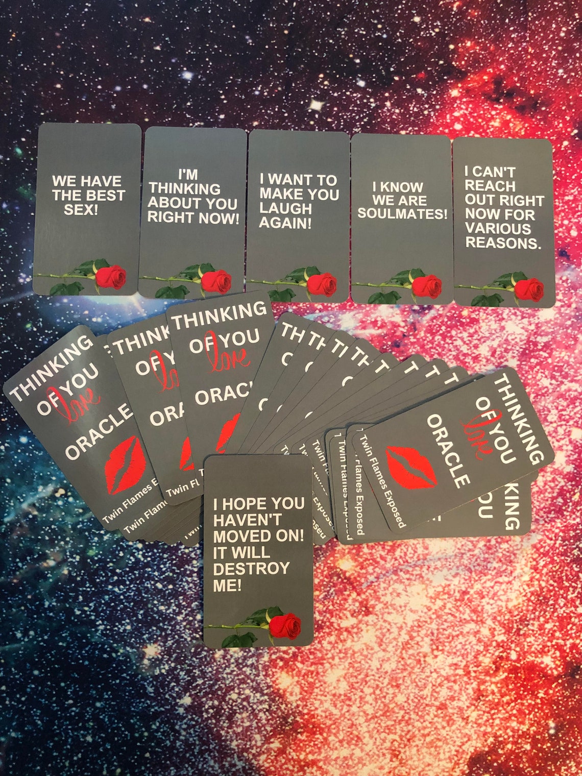Thinking of You Oracle Deck - Messages From Your Person - 78 Card Deck ...