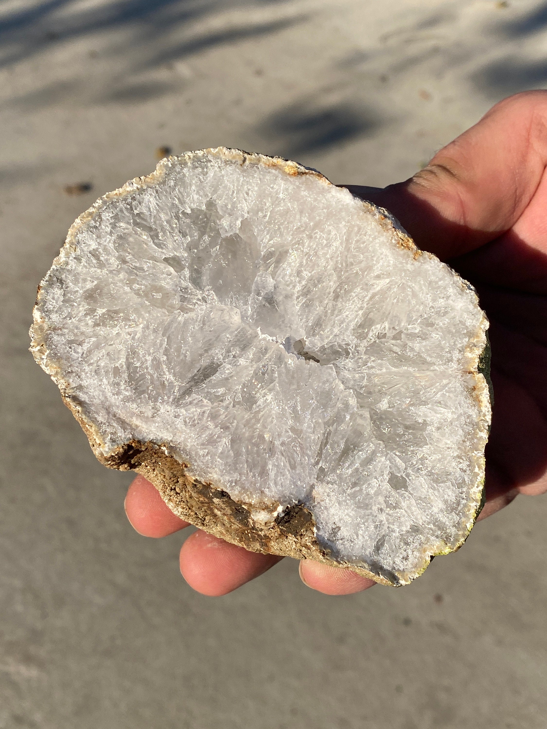 Geode Rocks Outside
