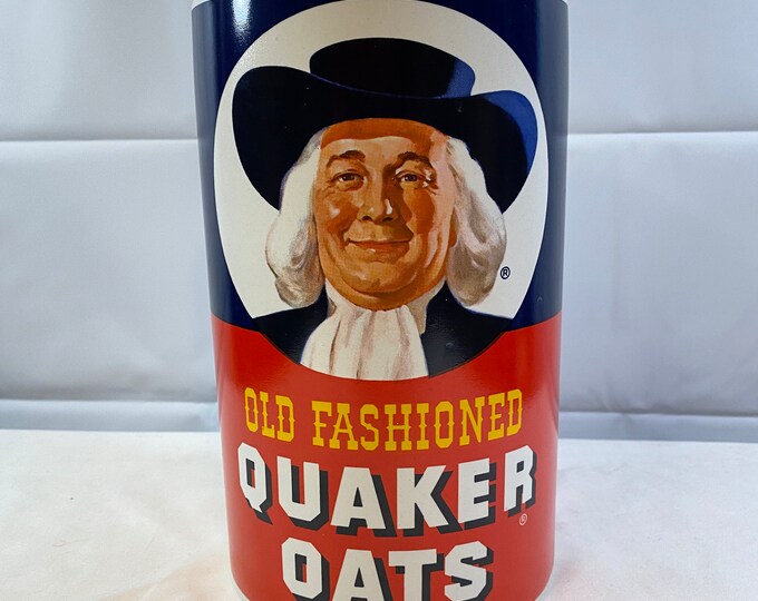 Quaker Oats Ceramic Canister - Etsy