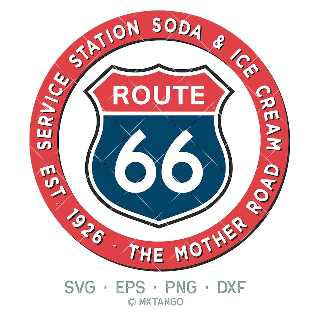 Route 66 Svg, Route 66 Tickers SVG, Route 66 Mug, Route 66 Tshirt ...