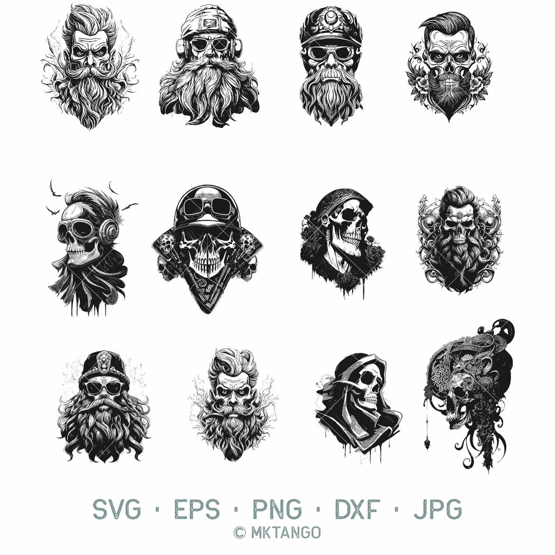 Skulls and Faces Package, Includes License P.O.D., Skul Skulls, Skull ...