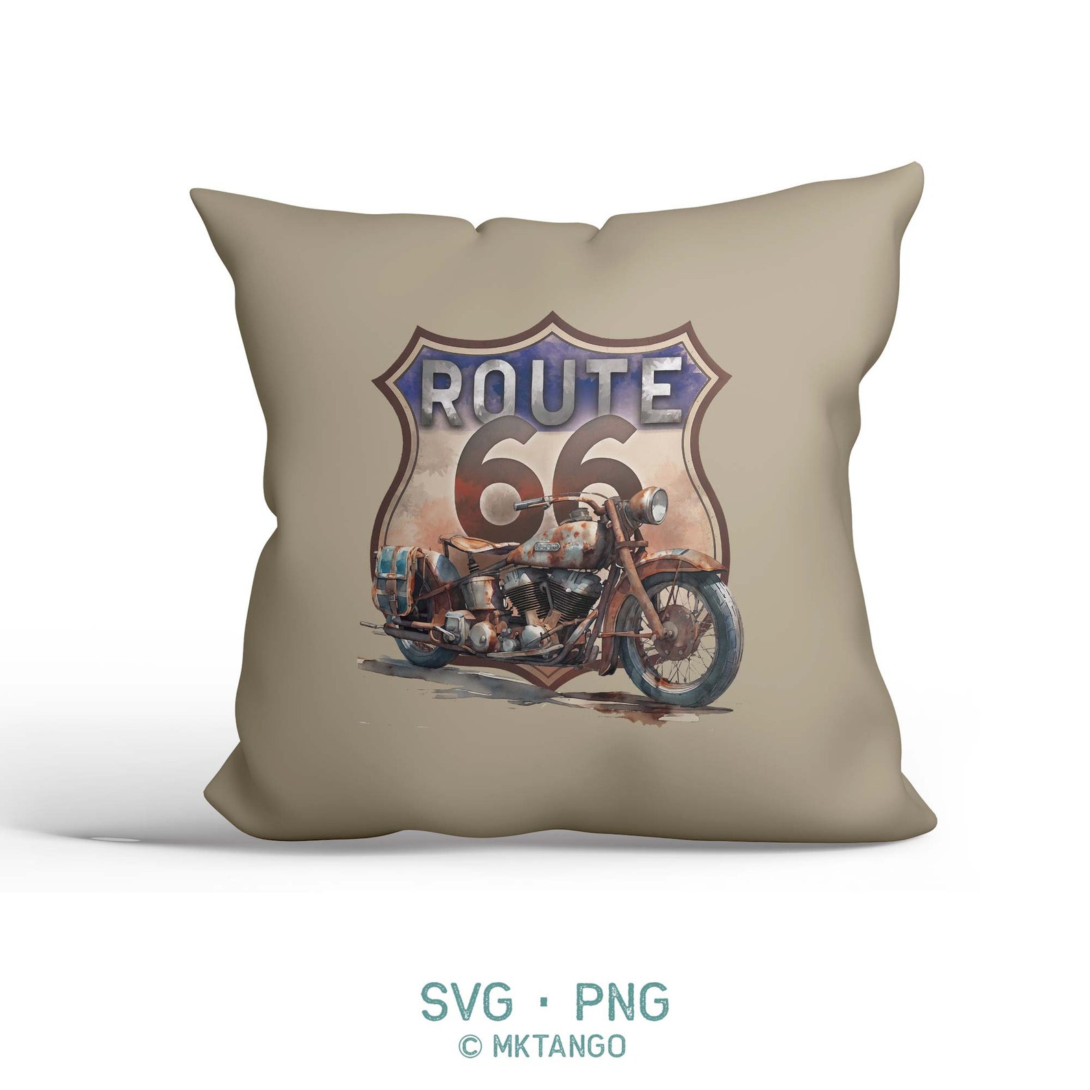 Route 66 SVG for Cricut | Vintage Route 66 Sign Cut File | Retro ...